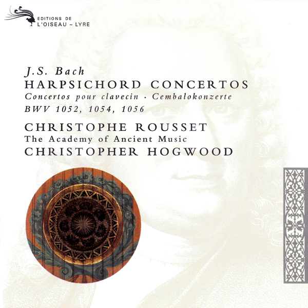 바흐: 3개의 하프시코드 협주곡 - Christophe Rousset,Christopher Hogwood,Academy of Ancient Music